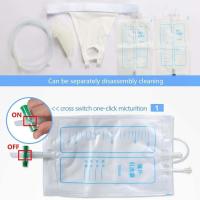 China Stock Reusable Men's Urinal Bag with Drainage Class II Instrument Classification for sale
