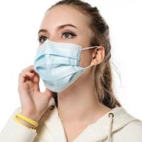 China Black 3ply Medical Face Mask within 7002 for sale