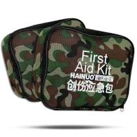 China Custom Medical Supplies Emergency First Aid Kit 17cm Nylon Bag 3 Year Shelf Life for sale