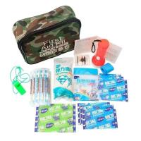 China Camouflage Outdoor Hiking First Aid Kit 17cm Nylon Medical Bag for Emergency Use for sale