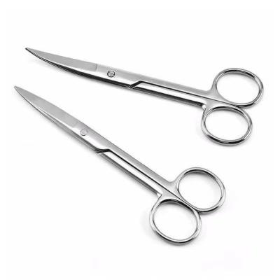 China CE Stainless Steel Surgical Dissecting Scissors 12.5cm Reusable Medical Instruments for sale