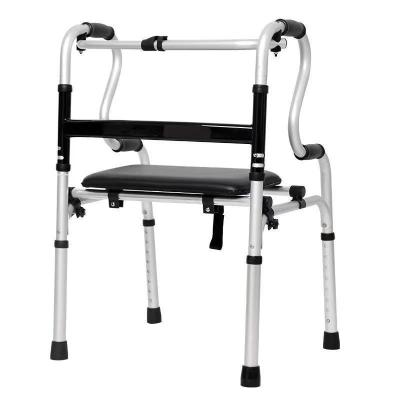 China Adjustable PP Cushion Collapsible Children Cerebral Palsy Standing Frame Wheelchair 80cm for sale