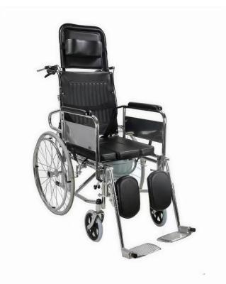 China Factory Direct Manual Sport Wheelchair 24 Inch Black with Adjusted Back 120kg Capacity for sale