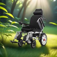 China Foldable Manual Wheelchair 83x43x79cm Aluminum Lightweight for Disabled Electric Wheelchair for sale