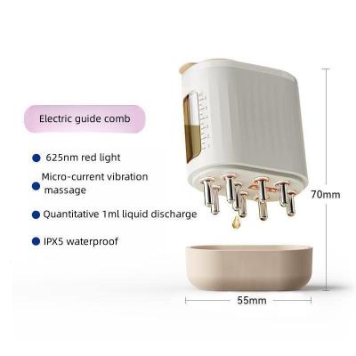 China Scalp Solution Applicator with Root Comb EMS Massage USB Recharge CE Certified for sale