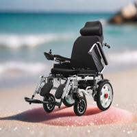China Electric Wheelchair 24V 250Wx2 with High Backrest Full Recline CE ISO for sale