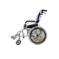 China Rehabilitation Therapy Wheelchair 20 Inch Lightweight Manual Foldable 120kg Capacity for sale