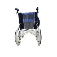 China Rehabilitation Therapy Wheelchair 20 Inch Lightweight Manual Foldable 120kg Capacity for sale