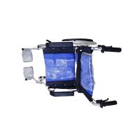 China Rehabilitation Therapy Wheelchair 20 Inch Lightweight Manual Foldable 120kg Capacity for sale