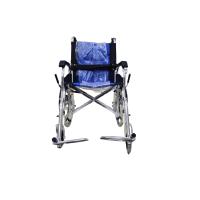 China Rehabilitation Therapy Wheelchair 20 Inch Lightweight Manual Foldable 120kg Capacity for sale