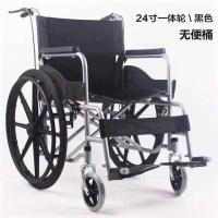 China Foldable Aluminium Manual Wheelchair 22 Inch Seat Width Solid Tire Durable for sale