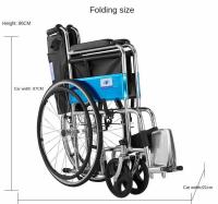 China Lightweight Manual Wheelchair 120kg Capacity for Enhanced Mobility and Independence for sale