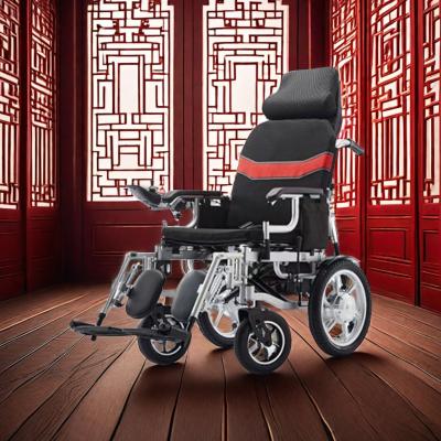 China Foldable Electric Wheelchair 250Wx2 Motor 24V Battery for Disabled with CE ISO Certification for sale