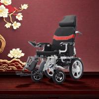 China 24V Electric Wheelchair with High Backrest for Disabled Elderly Hospital Home Use 120kg Capacity for sale