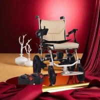 China Portable Detachable Breathable Pad Brushed Motor Wheelchair 24V for Home Use for sale