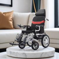 China Electric Wheelchair 24V 120kg Capacity Self-Locking Brake Medical Equipment for Elderly for sale