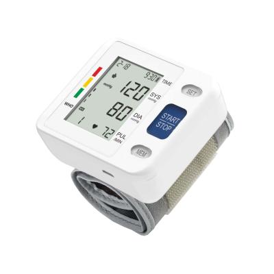 China 2.2 Inch LCD Wrist Electronic Sphygmomanometer Home Use Electric Plastics CE for sale
