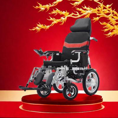 China Portable Electronic Stair Climbing Wheelchair 108x67x91cm 24V Folding for sale