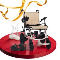 China Detachable Dual Lithium Battery Electric Wheelchair HBLD3-C 24V Medical Mobility Aid for sale