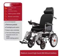 China 250Wx2 Foldable Electric Wheelchair for Elderly Disabled 24V Medical Therapy for sale