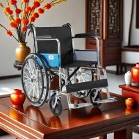 China Lightweight Manual Wheelchair for Home Use 1 Unit Capacity Disabled People for sale