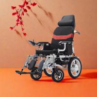 China Electric Wheelchair 24V 250Wx2 Foldable Lightweight Transport Chair for Home Use for sale