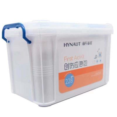 China 156 Piece Portable Waterproof Emergency Medical Bag First Aid Survival Kit CE Certified for sale