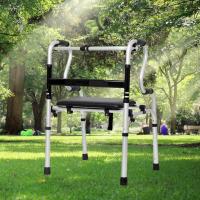 China Standing Frame Walker for Elderly Load Bearing 18kg No Wheels Aluminum Alloy Durable for sale