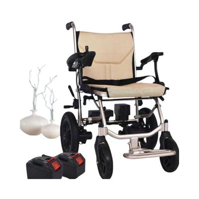 China Aluminum Folding Electric Wheelchair HBLD3-C Class II 24V Medical Mobility Aid for sale