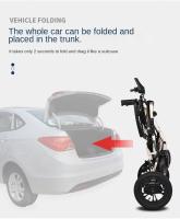 China Aluminum Folding Electric Wheelchair HBLD3-C Class II 24V Medical Mobility Aid for sale