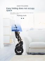 China Aluminum Folding Electric Wheelchair HBLD3-C Class II 24V Medical Mobility Aid for sale