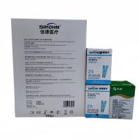 China Self Testing Performance 2 Microscale Collection Portable Blood Glucose Monitoring Kit for sale