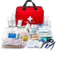 China Oxford Travel First Aid Kit 28x18cm CE Certified Essential Medical Supplies for sale