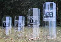 China Transparenct Riot Shield Polycarbonate Material For Protection for sale