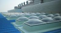 China Polycarbonate RV Skylight Dome Replacement Transparent Round Skylight Dome for sale