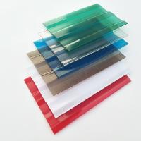 China 1mm Polycarbonate Embossed Sheet High Resistence Plastic Roofing Sheet for sale