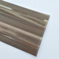 China Corrugated Polycarbonate Sheets PC Clear Embossed Polycarbonate Sheet for sale