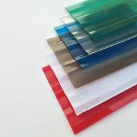 China Bayer zhengfei Polycarbonate Embossed Sheet 840mm Corrugated Polycarbonate Sheet for sale