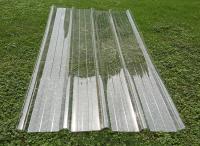 China Anti UV Clear Corrugated Polycarbonate Roofing Sheet Heat Resistant Antifreeze for sale