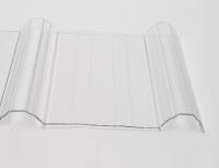 China Anti Freeze Polycarbonate Corrugated Sheet Heat Resistant For Green Hous Sun Room Shed for sale