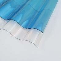 China Anti Freeze Polycarbonate Corrugated Sheet Heat Resistant For Green Hous Sun Room Shed for sale