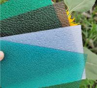 China Translucent Frosted Polycarbonate Roofing 2.0mm PC Solid Frosted Polycarbonate Roofing Sheet for sale
