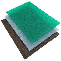 China Solid Polycarbonate Frosted Sheet 100% Virgin Material For Roofing for sale