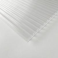 China Transparent Blue Hollow Honeycomb Polycarbonate Sheet Different Thickness For Greenhouse for sale