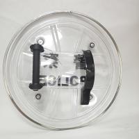 China Transparent Anti Riot Shield Higher Strength Polycarbonate Material For Security Control for sale