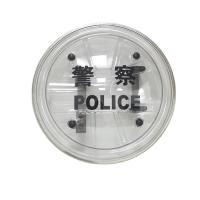 China Transparent Anti Riot Shield Higher Strength Polycarbonate Material For Security Control for sale