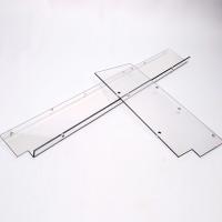 China Customized Coloured Plastic Roofing Sheets Material Plastic Parts CNC Machine Processing for sale