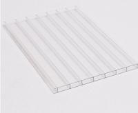 China Customized Polycarbonate Hollow Sheet UV Coating Transparent Multi Wall Sheet for sale