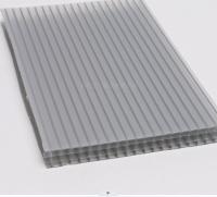 China Customized Polycarbonate Hollow Sheet UV Coating Transparent Multi Wall Sheet for sale