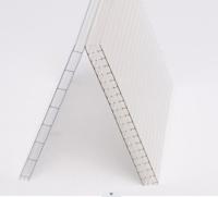 China Hollow Polycarbonate Sheet Panels Multi Wall Sun PC Panel For Greenhouse Roofing Covering for sale